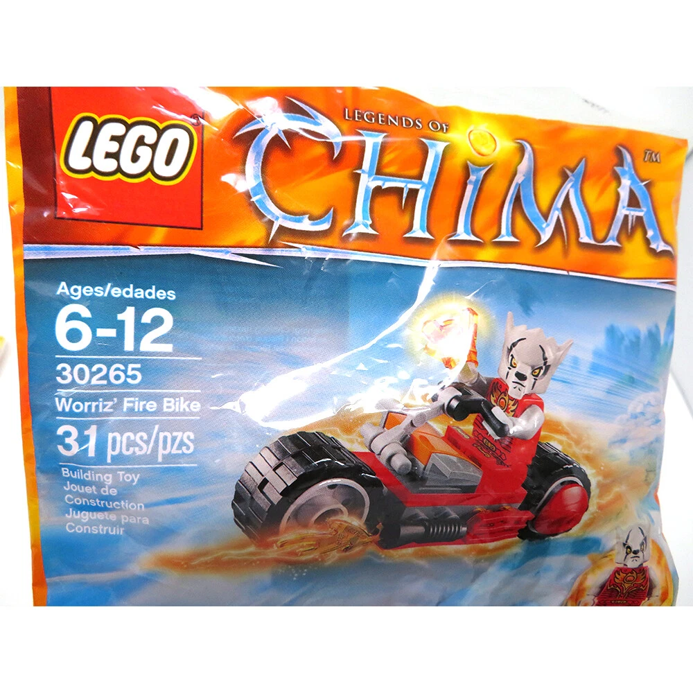 Lego Chima Worriz Fire Bike