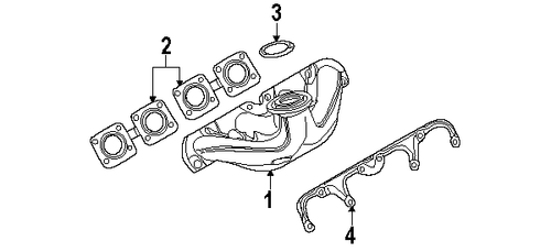 BMW 11627614095 GENUINE OEM EXHAUST MANIFOLD GASKET | eBay