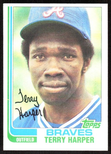 1982 822B Topps Terry Harper Atlanta Braves #507 | eBay