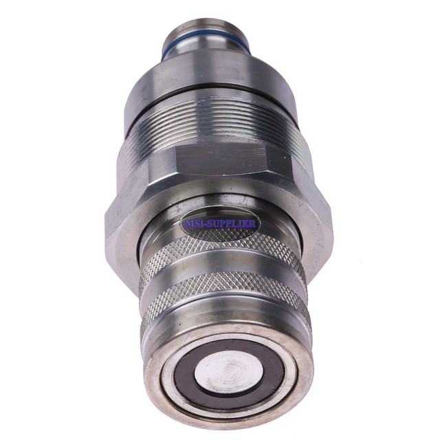 Flat Face Quick Coupler AT406475 for John Deere JD 318E 319E 320E 323E ...