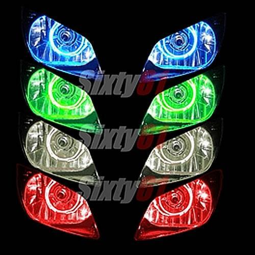 Yamaha R6 Halo Headlight 2006-2019 2020 CCFL Angel Eye Demon Dual Light ...