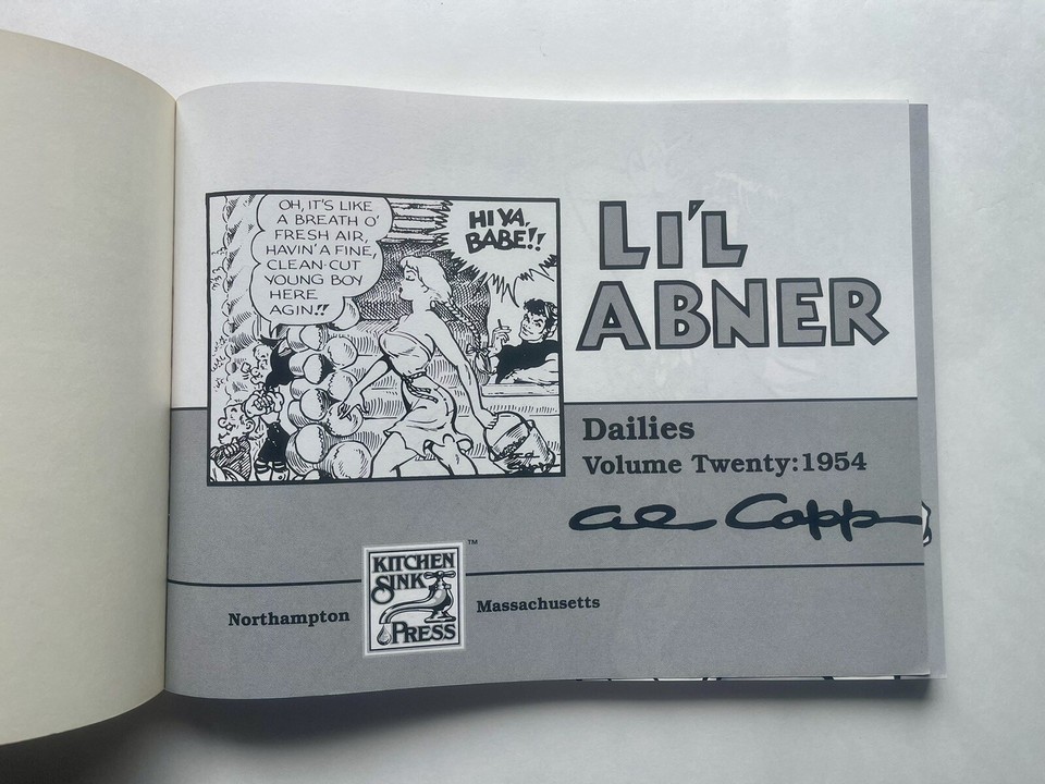 LI'L ABNER 1954 Dailies, Vol.20 By Al Capp/Frank Frazetta, Softcover ...