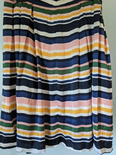 CLEMENTS RIBEIRO PORTOBELLO SIZE XL (UK:16, EU:42) PLEATED LINED SKIRT ...