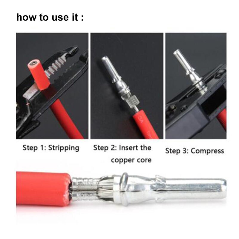 5/10Pairs Compatible with Male Female Terminal Pin for Solar Panel ...