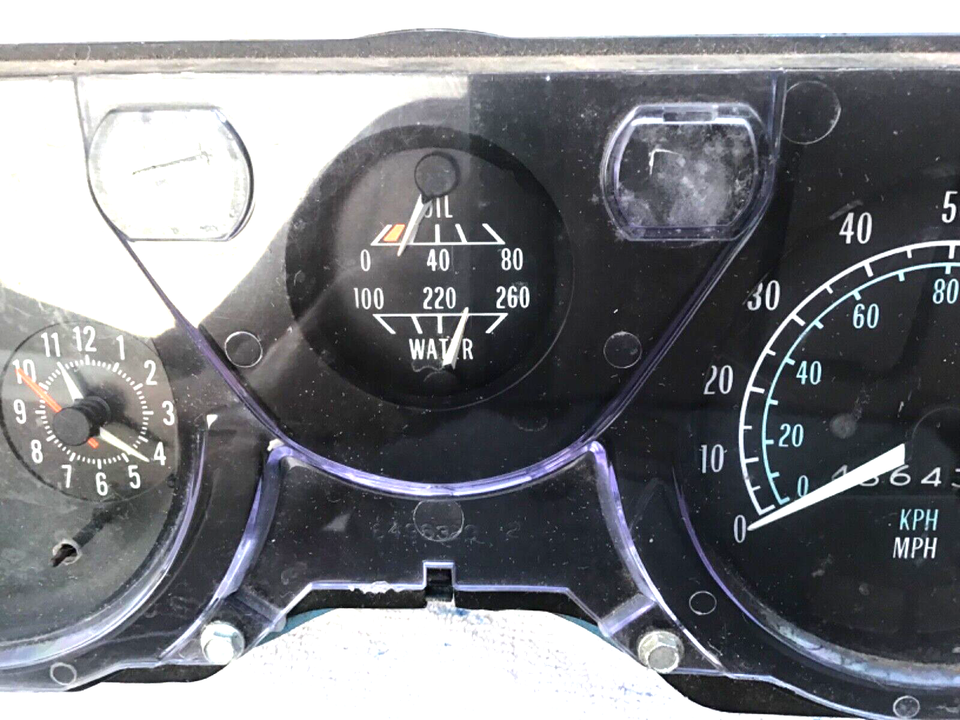1974-1979 Pontiac Firebird Formula Trans Am Speedo Gauge Cluster ...