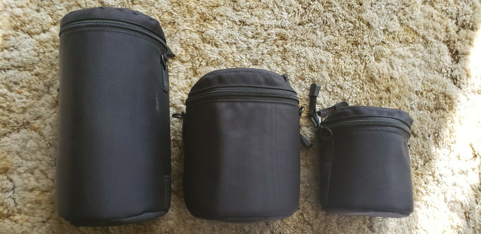 2 Calumet & 1 Lowepro Black Photo Camera Photography Lens Case | eBay