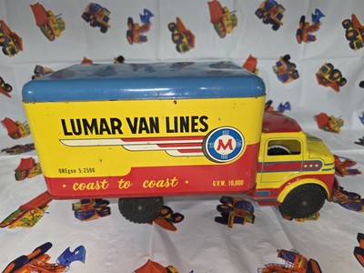 VINTAGE MARX LUMAR VAN LINES TRUCK | eBay