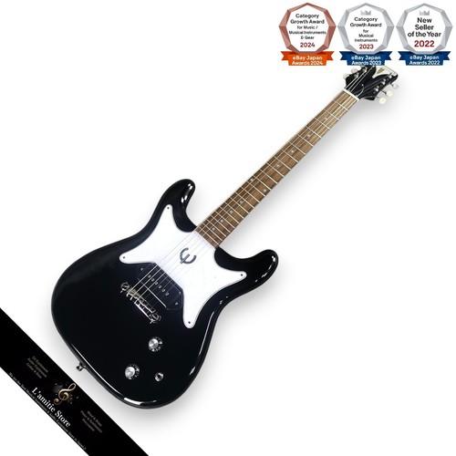 Epiphone Coronet Chitarra elettrica Ebony P90 Double Cutaway | eBay