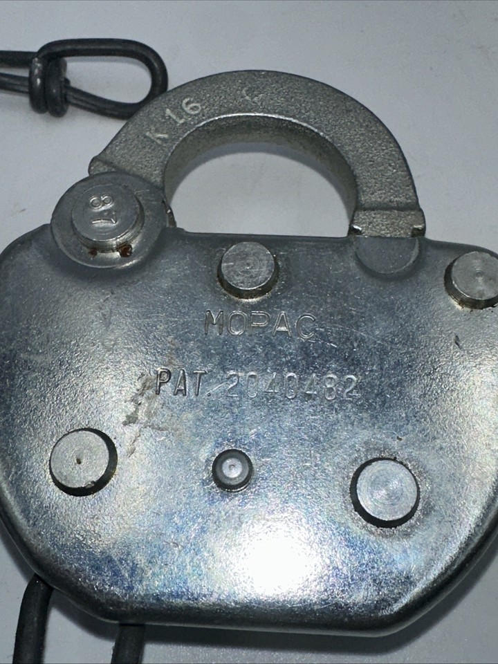 Adlake Railroad General Purpose Lock Railway Padlock Mopac Rail Lines ...