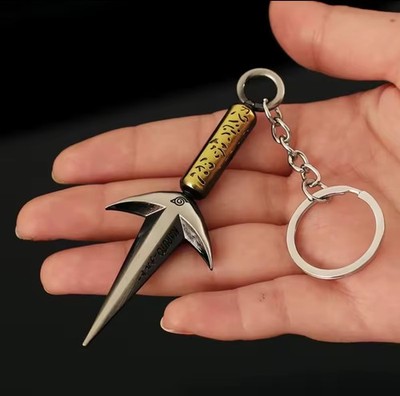 Naruto Minato The 4th Hokage's Kunai Keychain | eBay