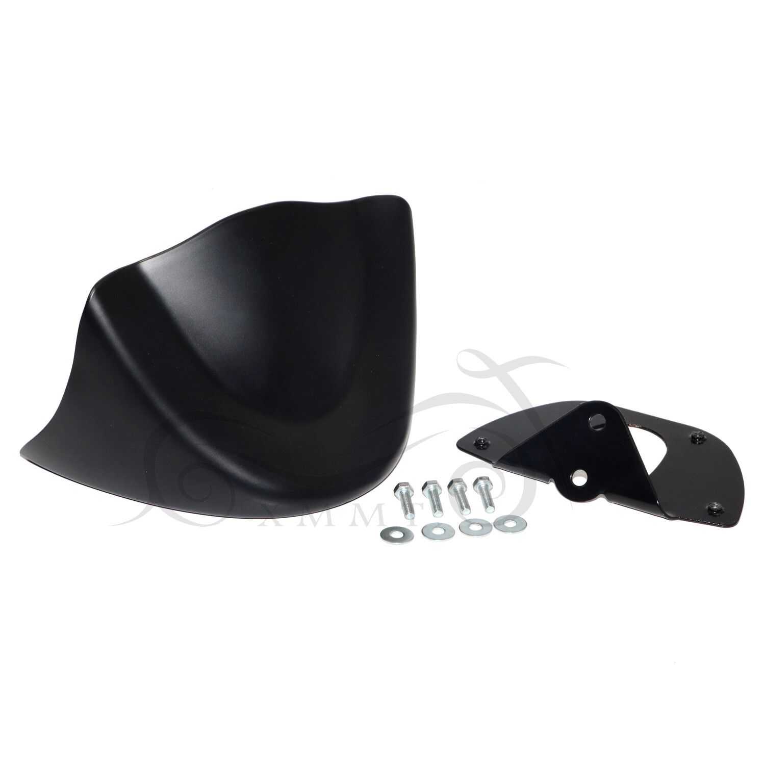 Black Front Chin Spoiler Fairing For Harley Dyna Wide Glide FXDWG Low ...