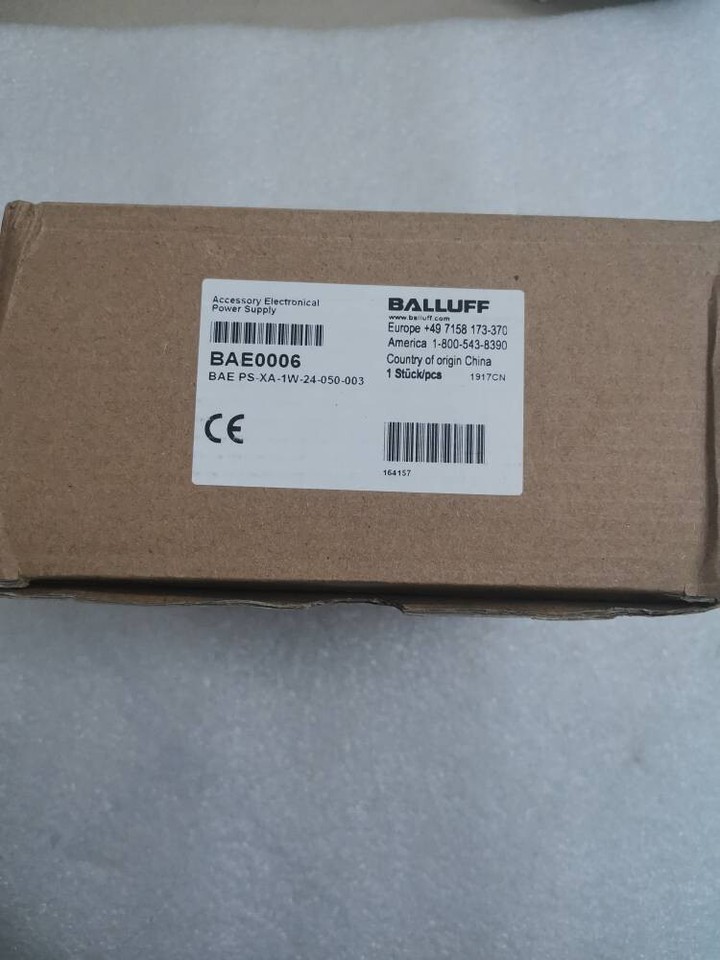 1Pcs New BALLUFF BAE0006 BAE PS-XA-1W-24-050-003 | eBay