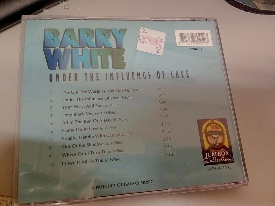 Under the Influence of Love CD Free UK P&P Top-quality Fast Dispatch ...