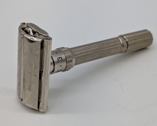 Vtg Gillette Slim Adjustable 1967 M-2 DE TTO Safety Razor | eBay
