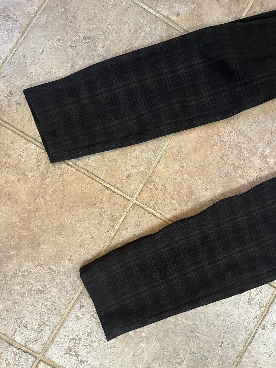 Kut From The Kloth Plaid 8 Skinny Black Bronze Metallic Kut From The Kloth Plaid 8 Skinny Black Bronze Metallic