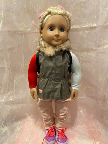 Our Generation Doll 18-inch-tall Blonde Hair Blue Eyes, Penny | eBay
