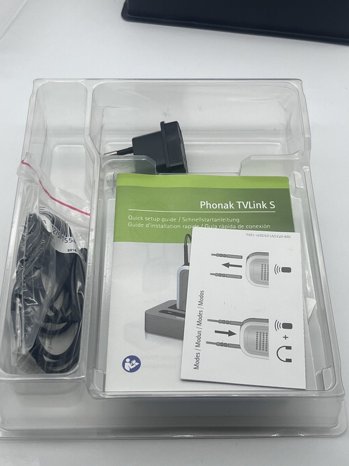 Phonak TVLink S Compilot Hearing Aid Wireless TV Connection | eBay