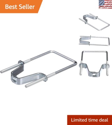 Square U-Bolt Tire Carrier for 2x2 to 3x4 Inch Frames - 8-15 Inch Tire ...