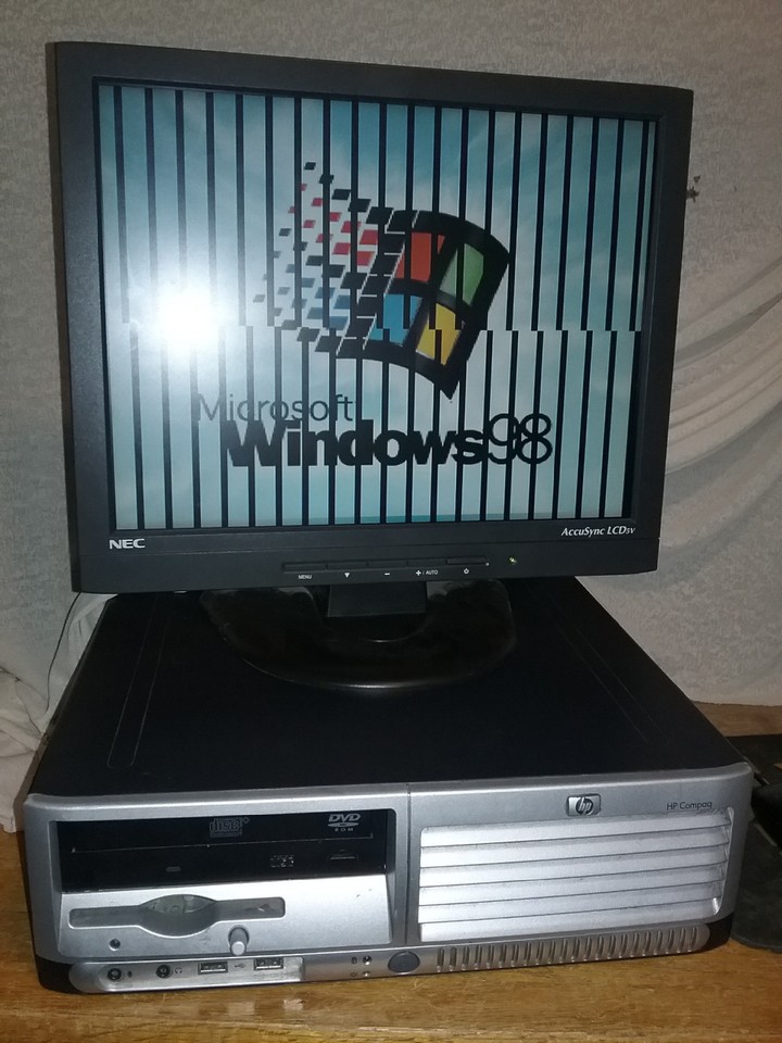 Windows 98 SE DOS Computer PC Pentium 4 3.0Ghz Sata Hard Drive ...