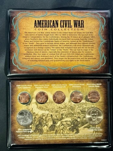 AMERICAN CIVIL WAR COIN COLLECTION - 7 COINS | eBay