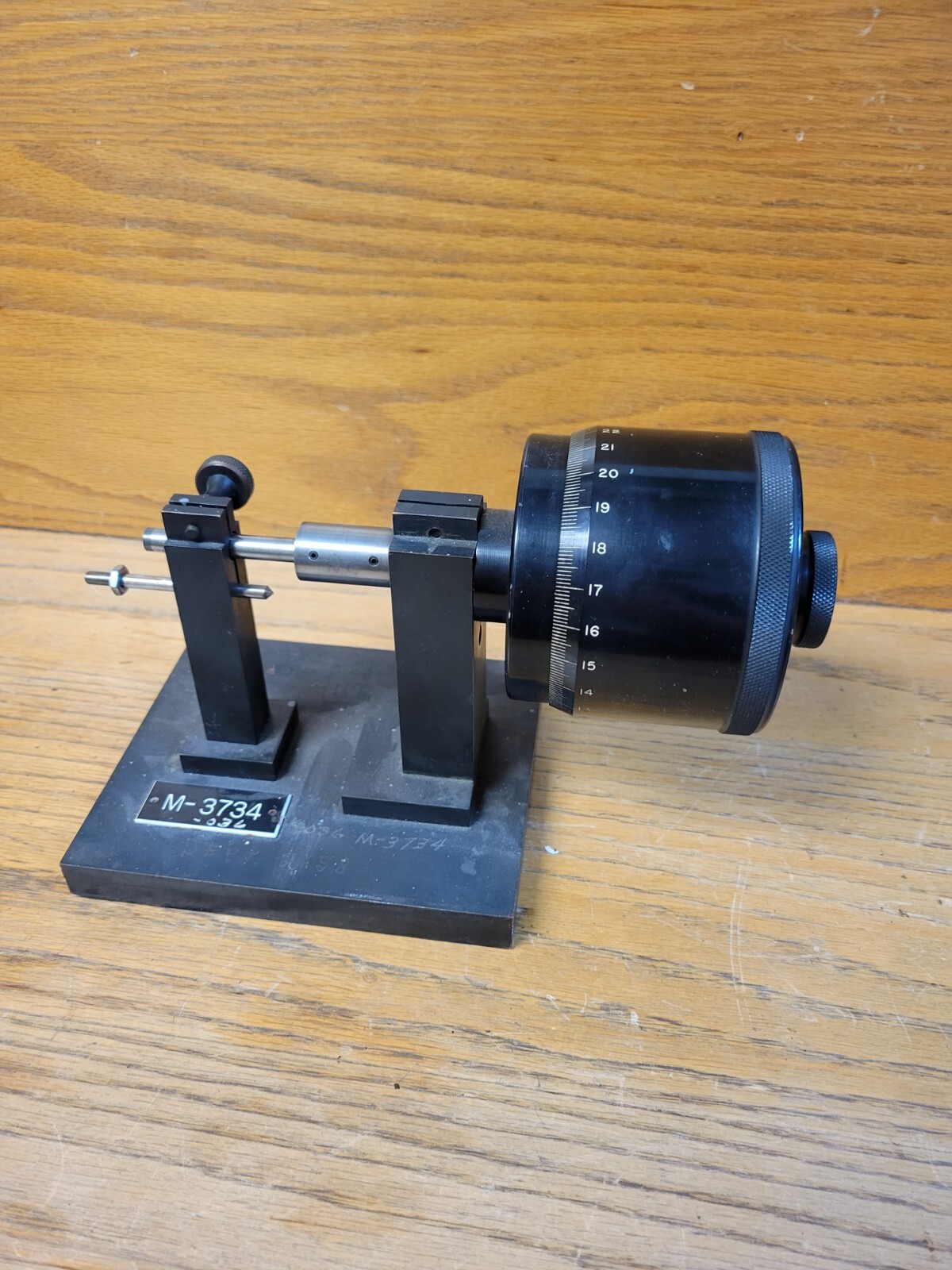 BOECKELER INSTRUMENTS Manual Micrometer On Custom Brass Base | eBay