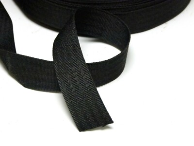 25mm binding tape - Bias binding tape - Polyester. Black | eBay Australia