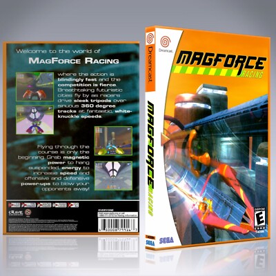 Dreamcast Custom Case - NO GAME - Magforce Racing | eBay