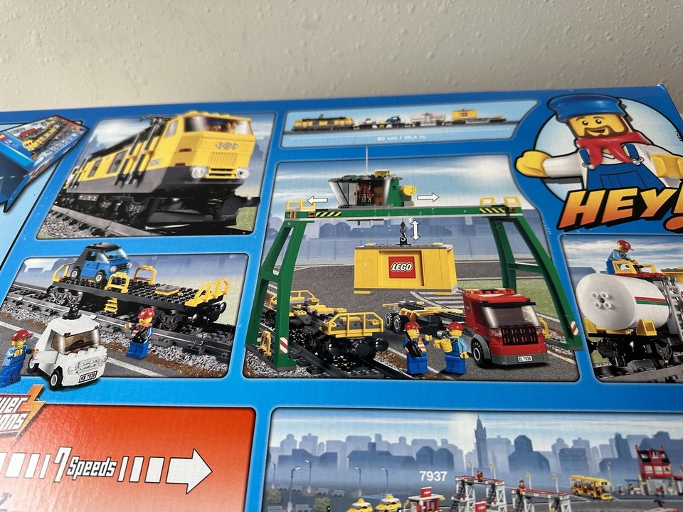 LEGO CITY 7939: CARGO / FRIEGHT TRAIN (2010 - NEW IN SEALED BOX ...