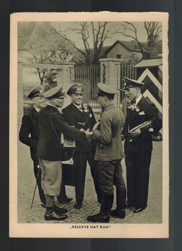 Mint WW2 Germany Postcard RPPC Soldiers at Gate Checkpoint | eBay