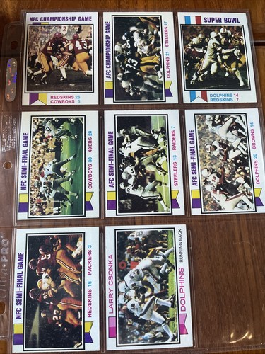 1973 Topps NFL Football Card LOT of 210 cards 🔥🔥 | eBay