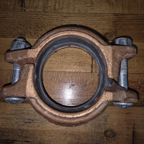 Victaulic 3" Style 607 Rigid Coupling for Grooved End CTS Copper Pipe ...