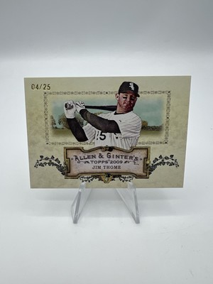 2009 Topps Allen Ginter Jim Thome /25 Unripped Very Rare | eBay
