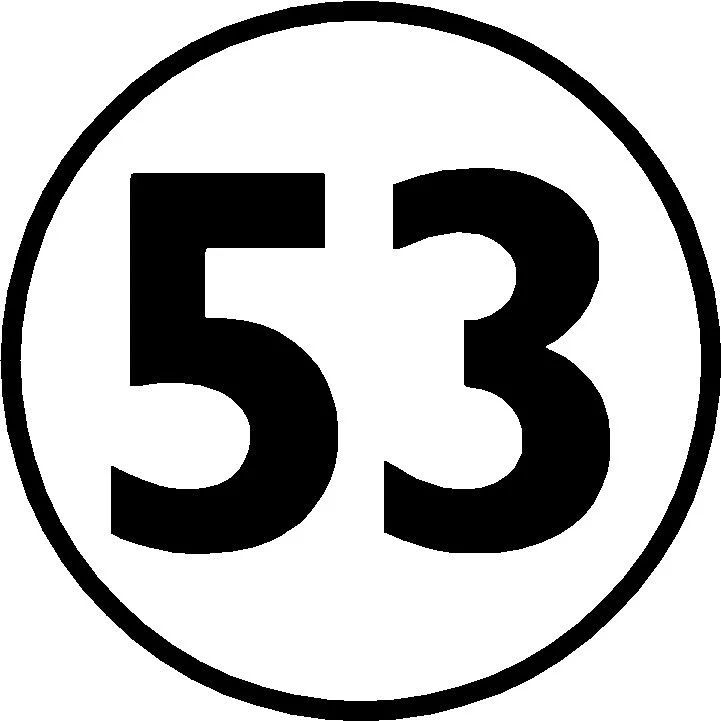 Herbie The Love Bug Decals