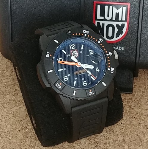 Luminox 45mm NAVY SEAL FOUNDATION Rubber Strap Dive Watch 3602.NSF | eBay