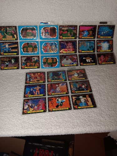 TMNT trading cards Teenage Mutant Ninja Turtles Lot of 27 Topps 1989 | eBay