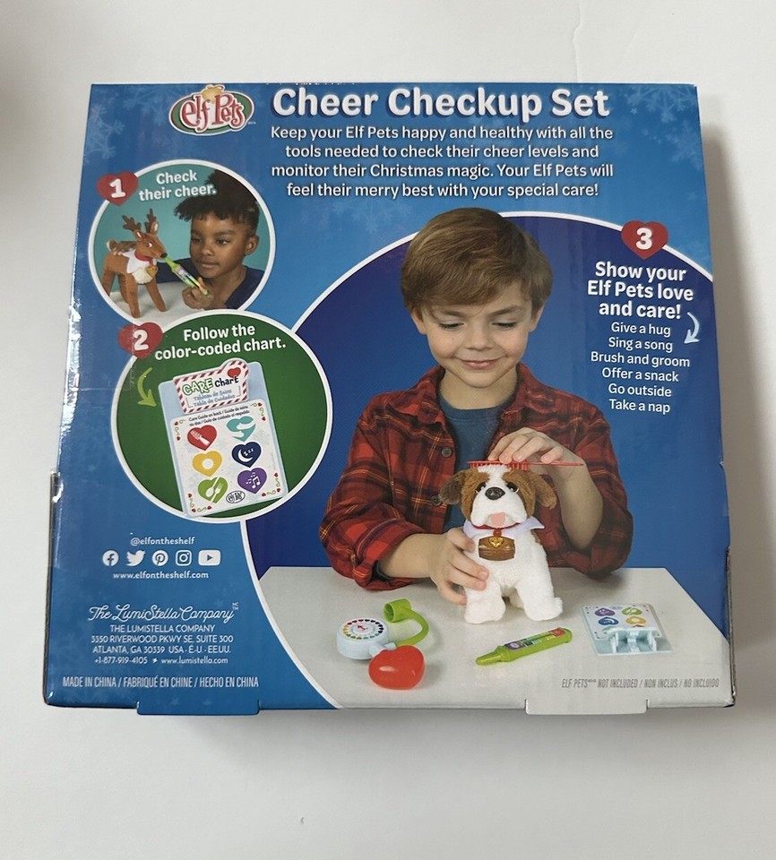 The Elf on the Shelf Elf Pets Cheer Checkup Set (NEW) | eBay