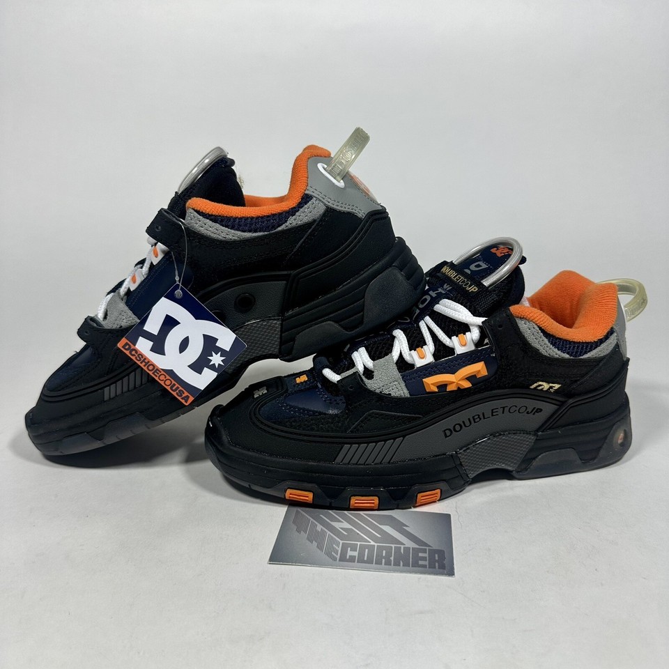 DC Shoes x Doublet Hybrid Black Navy Blue Orange Gry ADYS100625-DN1 ...