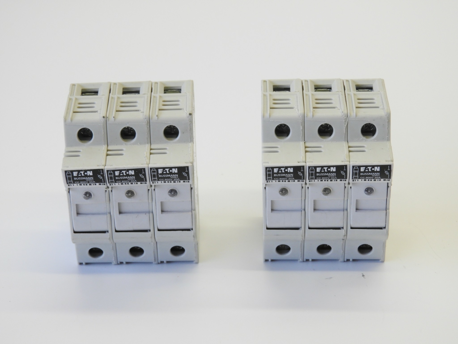 (Lot of 2) Eaton CHCC B42 Fuse Holder CC 600V 30A 50/60HZ | eBay