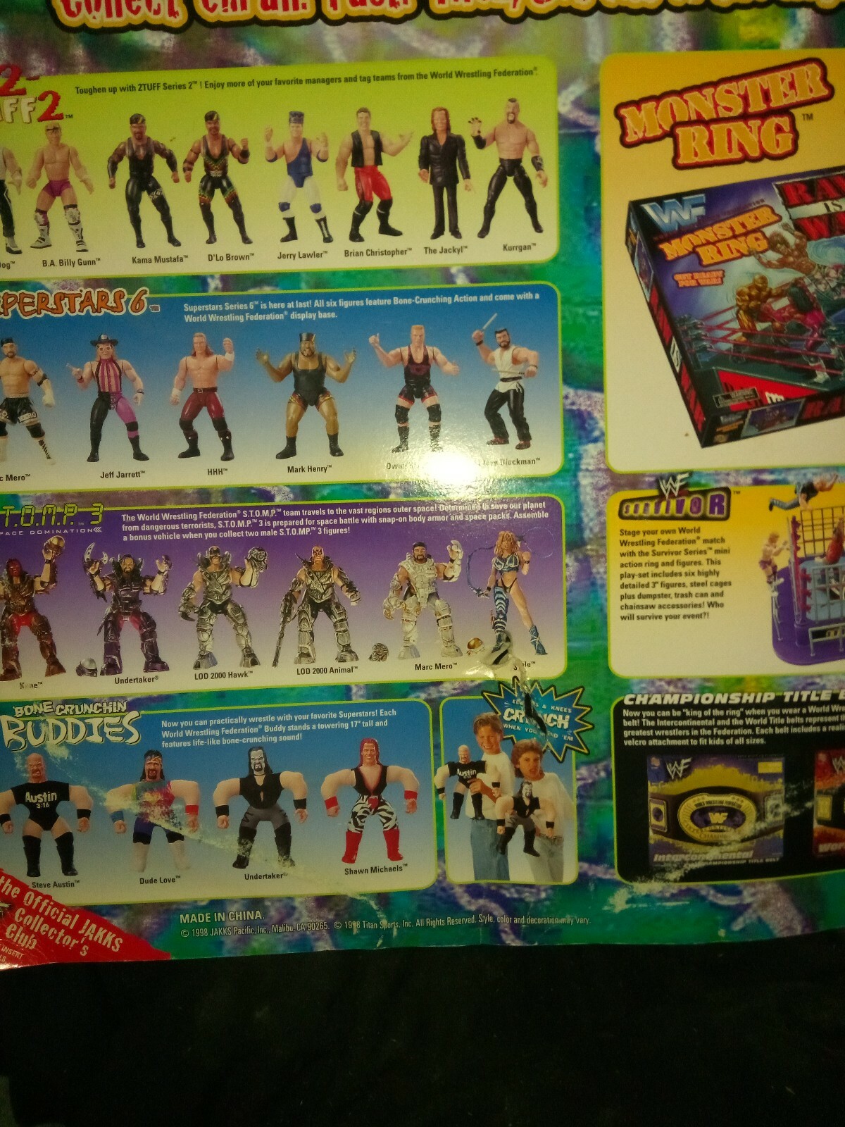 WWF 2 Tuff 2 Kurrgan & The Jackyl Action Figure 2-Pack Jakks Pacific ...