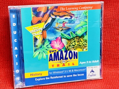 THE AMAZON TRAIL CD-ROM By The Learning Company For Windows 3.1/95 ...