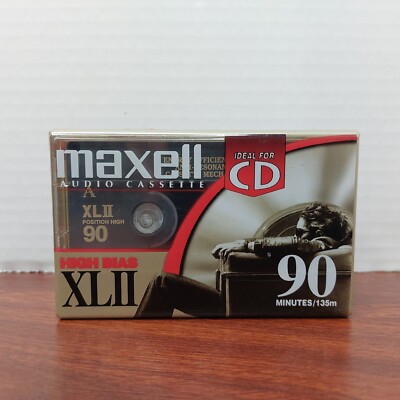 Maxell Audio Cassette XL-II 90 25215136467| eBay