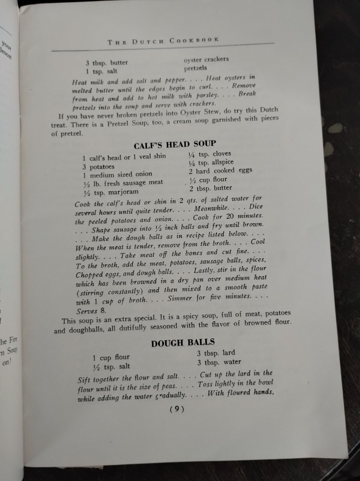 The Dutch Cookbook by Edna Eby Heller, 1953 Pennsylvania Dutch Folklore ...