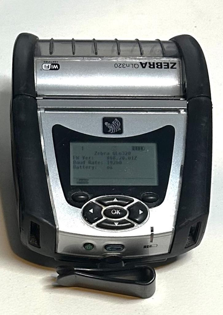 Zebra QLN 320 Mobile Thermal 3" Printer Bluetooth WiFi w/battery | eBay