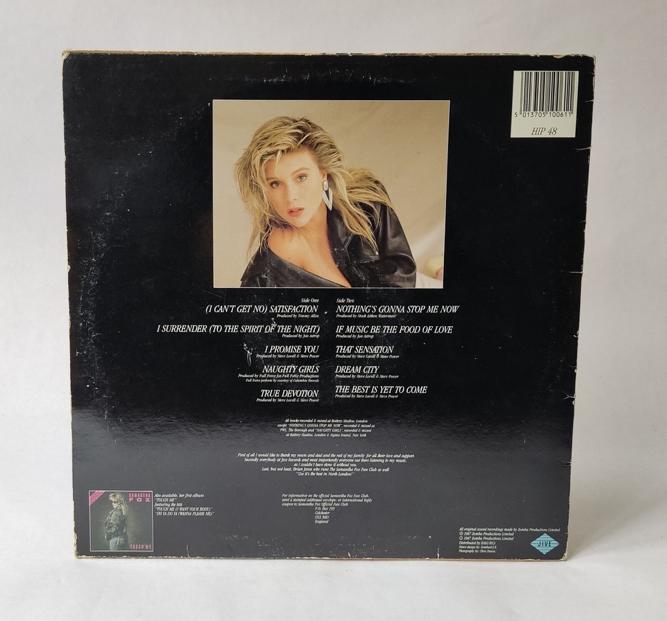 Samantha Fox - Music Vinyl Record | eBay