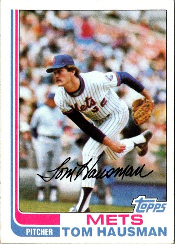 1982 Topps Tom Hausman #524 New York Mets Baseball Card | eBay