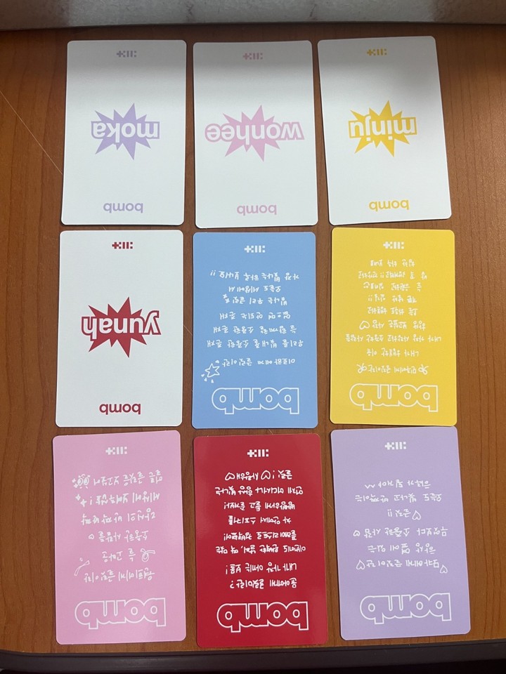 MOCHA ILLIT Official Photocard 'bomb' Kpop Authentic | eBay