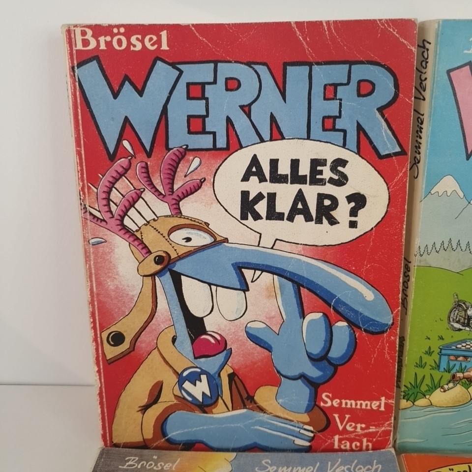 4x Werner Comic Konvolut Brösel Kult Comics | eBay.de