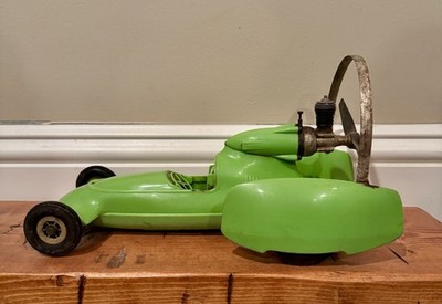 🏎️Vintage Green 1970’s COX Shrike Gas Powered Tether Car Thimble-Drome ...