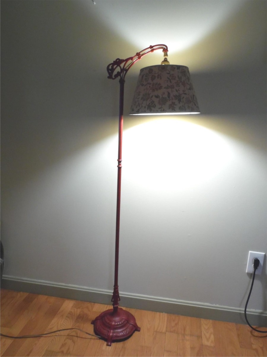 Wrought Iron Bridge Arm Lamp