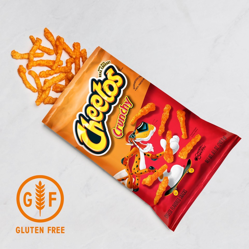 Cheetos Crunchy Cheese Flavored Snacks 1 oz Pack of 40 Snack Bags | eBay
